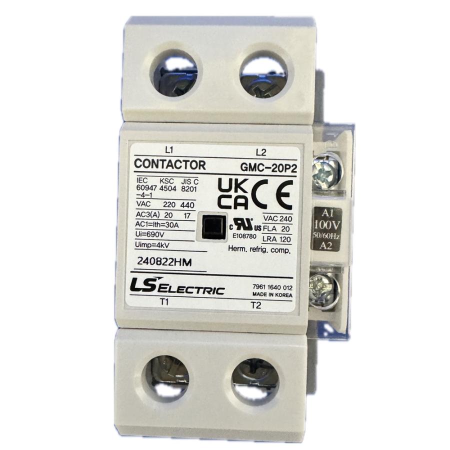 LS ELECTRIC(旧 LS産電) 協約取付型単相電磁接触器 GMC-20P2-AC100VPD : 電材アイオライト遠藤照明専門館 - 通販 - Yahoo!ショッピング