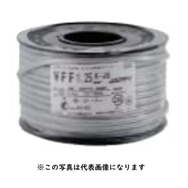 KHD JAPPY VFF 1.25SQ 灰 100m巻 ボビン巻 ビニル平型コード 300V インボイス領収書可能 : vff125h : 電材110番 - 通販 - Yahoo!ショッピング