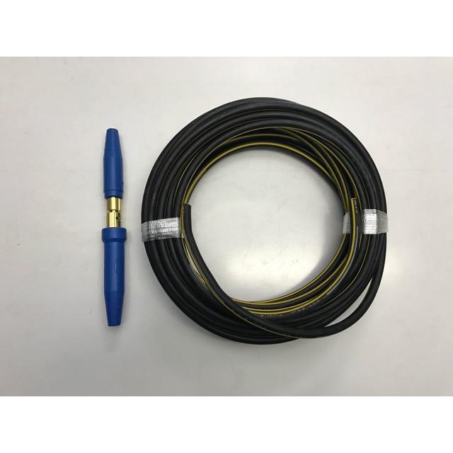 新品 溶接用キャブタイヤケーブル イエローライン(黄/黒） WCT22SQ 10m 付属品付（ジョイントのみ） : wct22y-10m-ja300fuzokuhin : 電材110番 ...