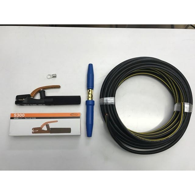 新品 溶接用キャブタイヤケーブル イエローライン（黄/黒）WCT22 WCT22SQ 10m 付属品付（ホルダー+端子+ジョイント）WCT22 : 電材110番 - 通販 - Yahoo!ショッピング