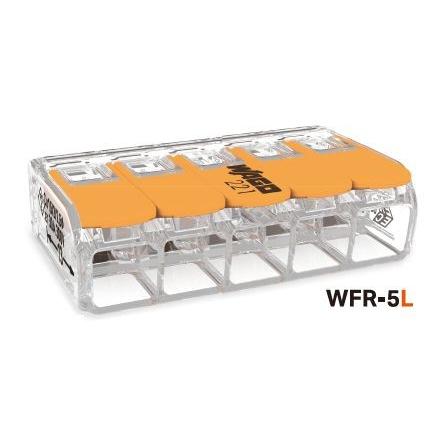 新品 ワゴ ワンタッチコネクター WFR-5LBP JP クリアタイプ 5個入 WAGO : 電材110番 - 通販 - Yahoo!ショッピング