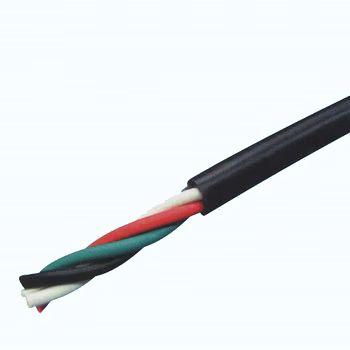 三ツ星 スターソフト LS-VCTF 0.5SQ×4C 黒 100m巻 ソフト キャブタイヤケーブル 100V ケーブル 電線 S-VCTF 4芯 インボイス領収書可能 : 電材一番ヤフー ...