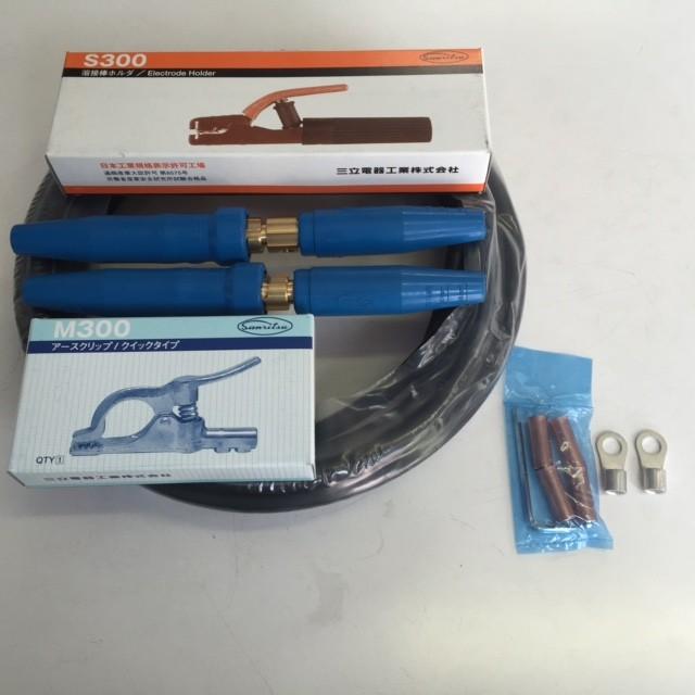 新品 溶接用キャブタイヤケーブル WCT14SQ 10m 付属品付（ホルダー+アースクリップ+ケーブルジョイント2組+端子2個) WCT14 : 電材一番ヤフーショッピング店 - 通販 ...