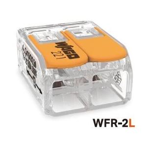新品 ワゴ ワンタッチコネクター WFR-2LBP JP クリアタイプ 10個入 WAGO : 電材一番ヤフーショッピング店 - 通販 - Yahoo!ショッピング