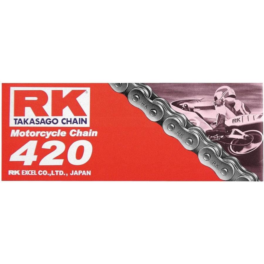 Rk Motorcycle Chain Heavy Duty 420 126 Links Dirtbike Motocross ...