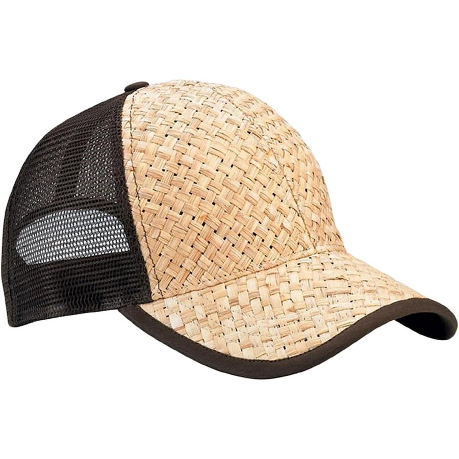 【並行輸入品】Low Profile Structured Mesh Straw Trucker Cap : DreamFactory ...