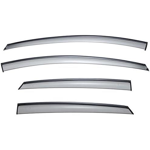 WellVisors Window Visors Wind Deflectors Compatible with Ford Focus ...