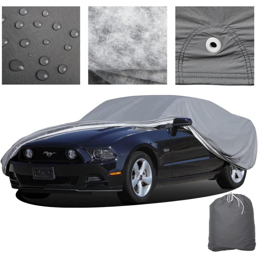 【並行輸入品】OxGord Executive Storm-Proof Car Cover -Water Resistant 7 Layers ...