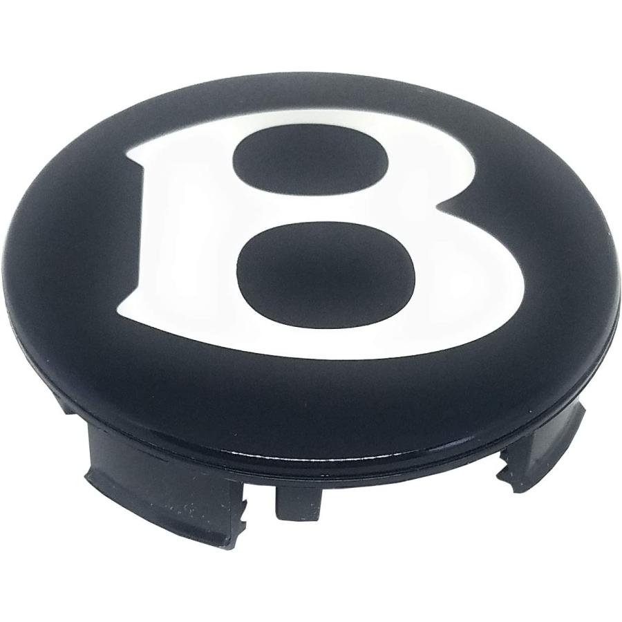 BENTLEY ホイールセンターキャップ 工場オリジナル純正パーツ OEM 3W0601170F ブラック 並行輸入品 ...