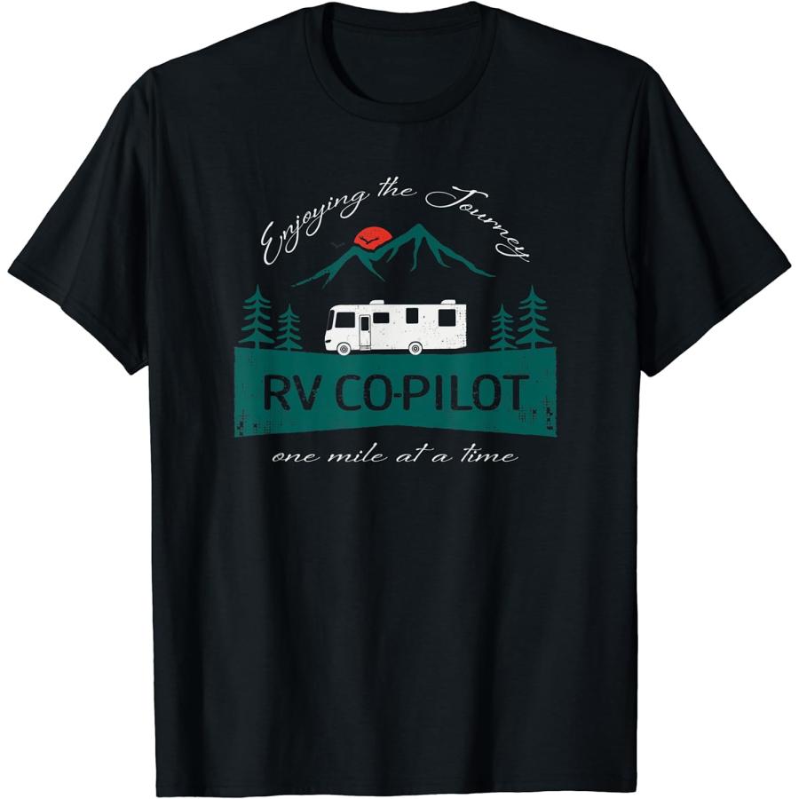 Funny RV Co-Pilot Motorhome Camping T-shirt 並行輸入品 : DreamFactory - 通販 - Yahoo!ショッピング
