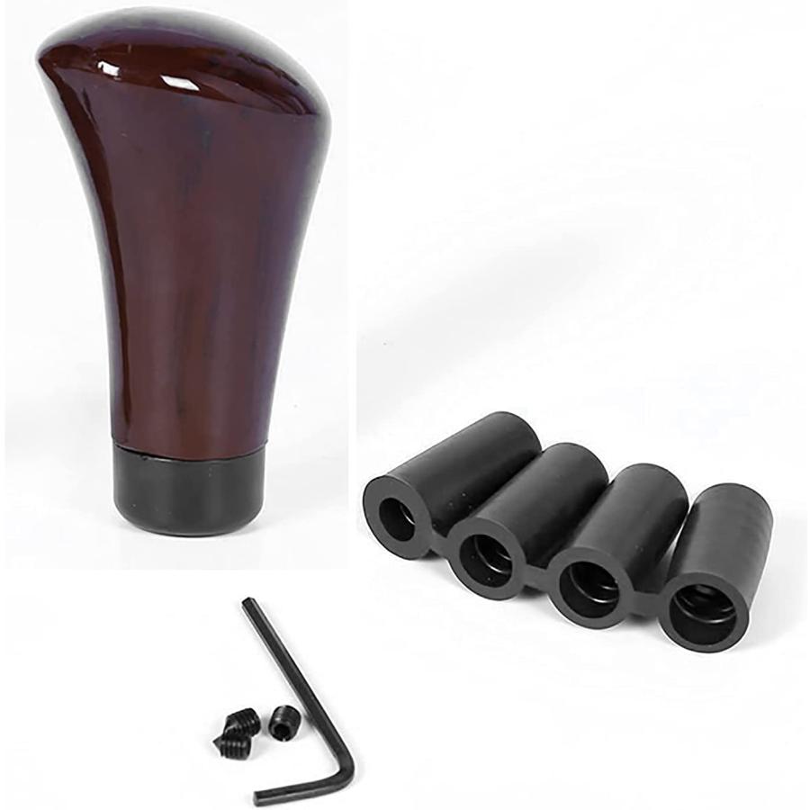 【並行輸入品】AutoE ユニバーサル マニュアルギア シフトノブ スティック シフターノブ レベル M8 M10 M12 (ウォールナット ...