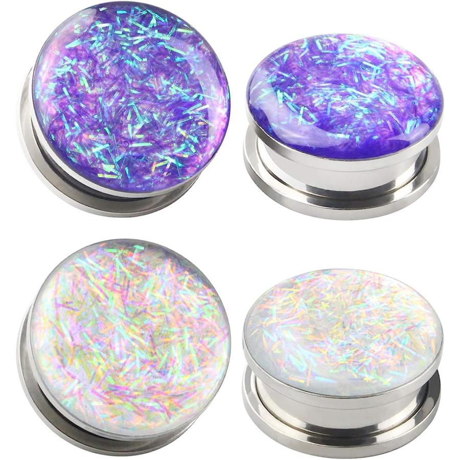 【並行輸入品】Awinrel 0G Ear Gauges Plug Flesh Tunnel Stretcher Expander Strip ...