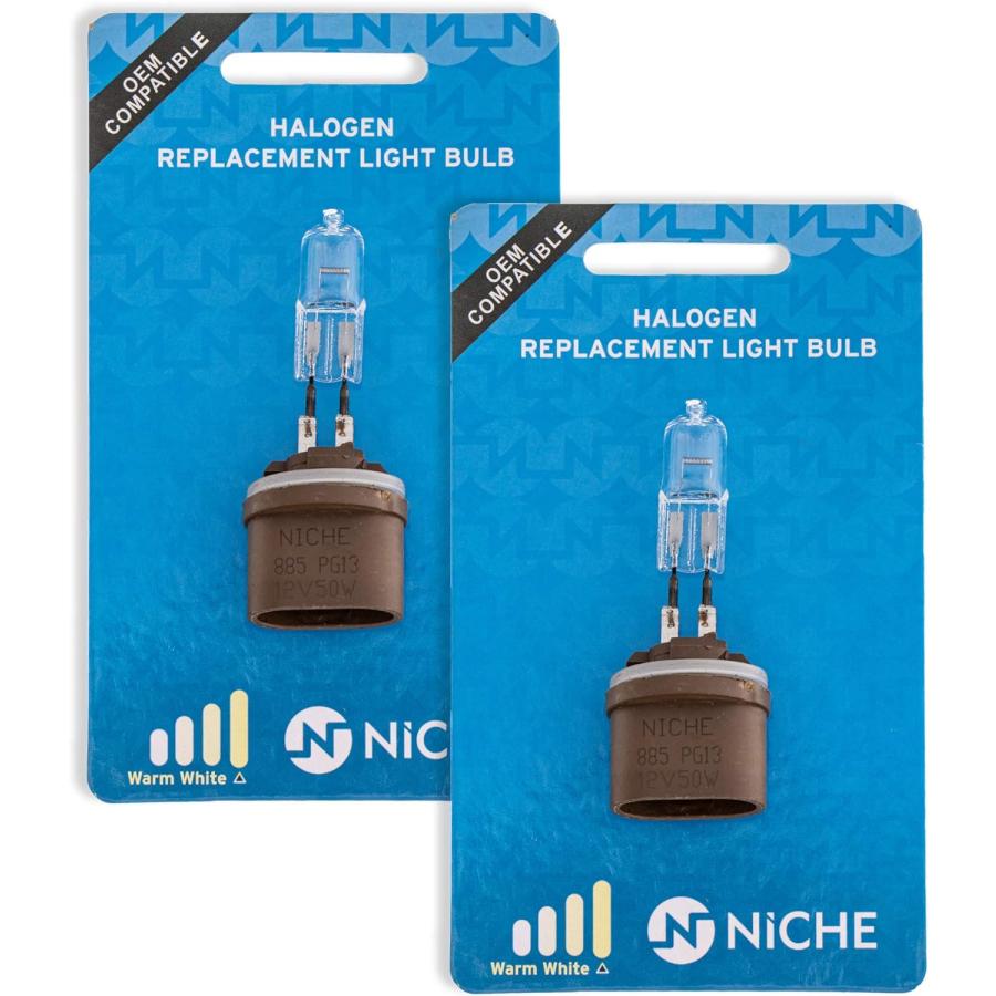 NICHE 885 Headlight Bulb for 1998-2008 Arctic Cat Mountain Bearcat ...