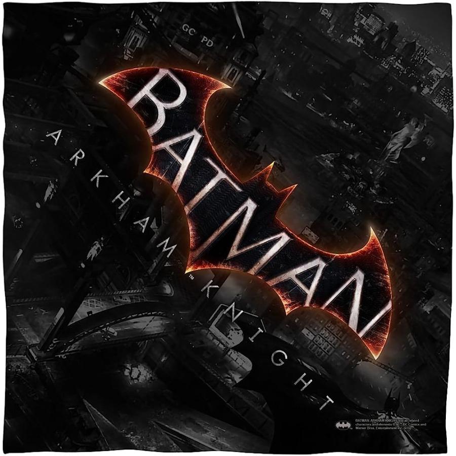 【並行輸入品】Batman Arkham Knight Logo Bandana (21 in x 21 in) : DreamFactory ...