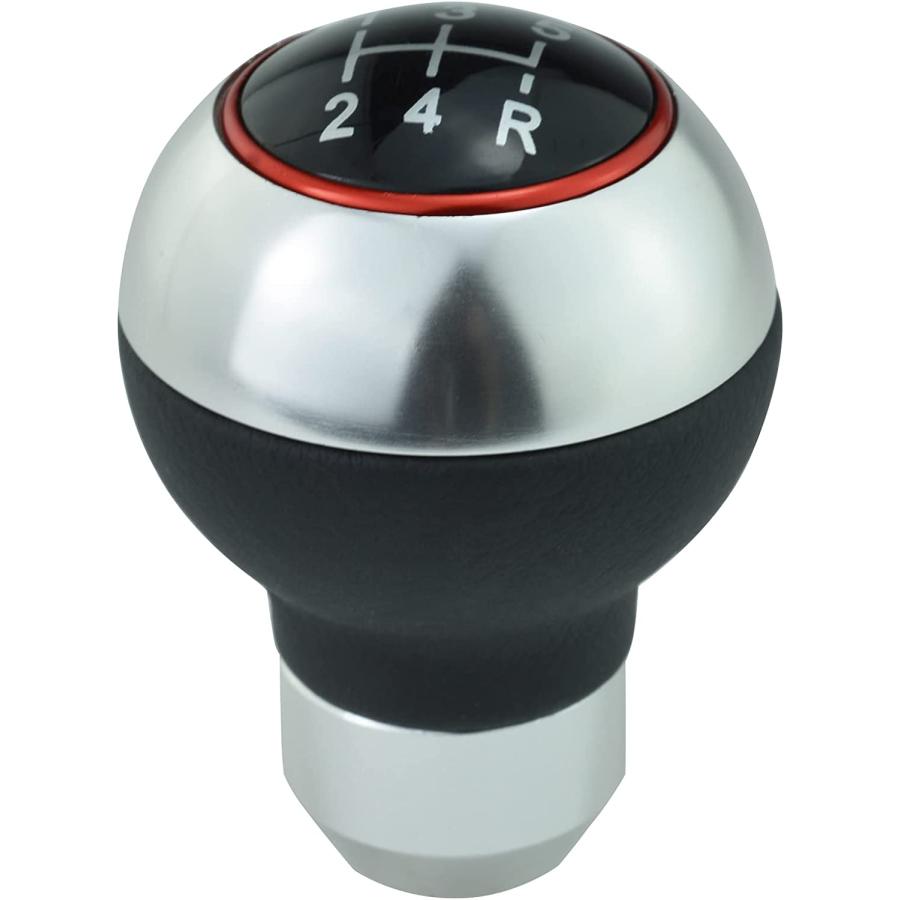 【並行輸入品】Lunsom マニュアルシフトノブ 5段変速ヘッド レザーギアシフトスティックハンドル シフターヘッドノブ ほとんどのトランスミッション : DreamFactory - 通販 ...