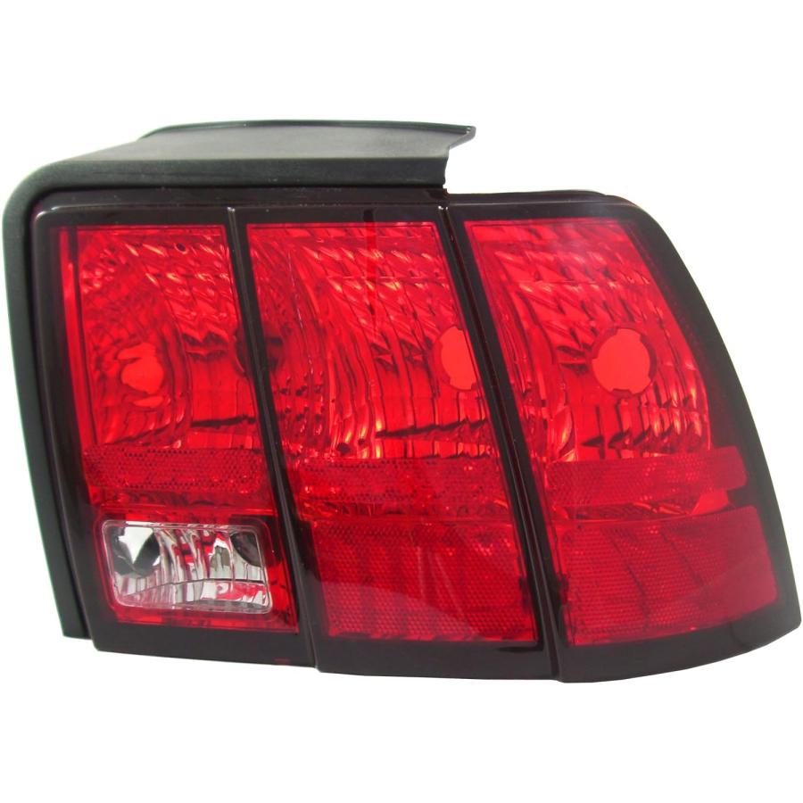 【並行輸入品】Tail Light Rear Back Lamp for 99-04 Ford Mustang Base/GT ...