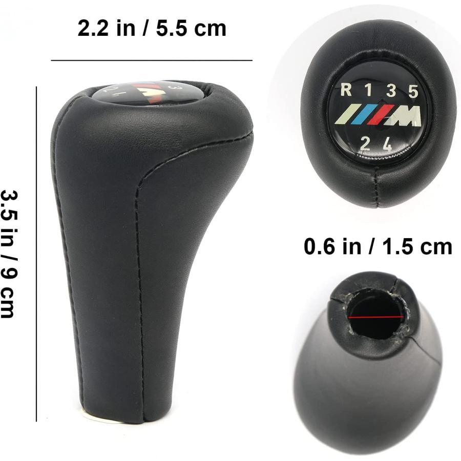 【並行輸入品】AutoE 車用マニュアルギアシフトノブ BMW E34 E39 M5 M3 M6 E36 E46 E21 E30 オート ...