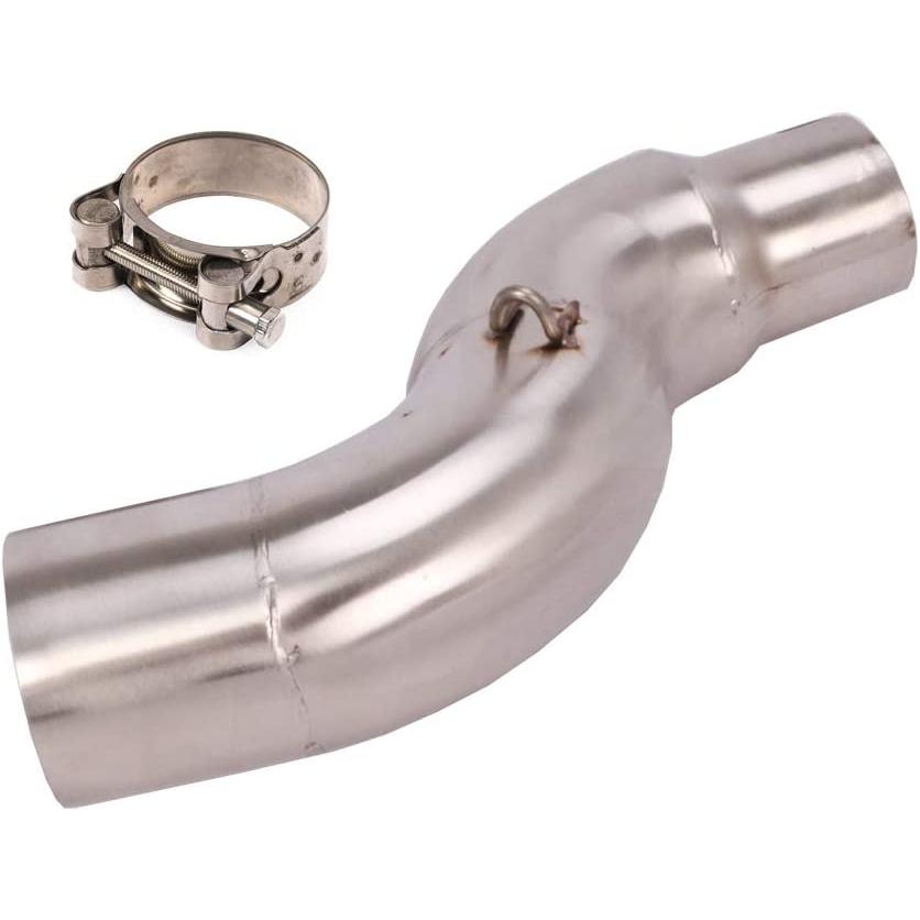 【並行輸入品】ISTUNT Motorcycle Modified Exhaust Stainless Steel Link Pipe Mid ...