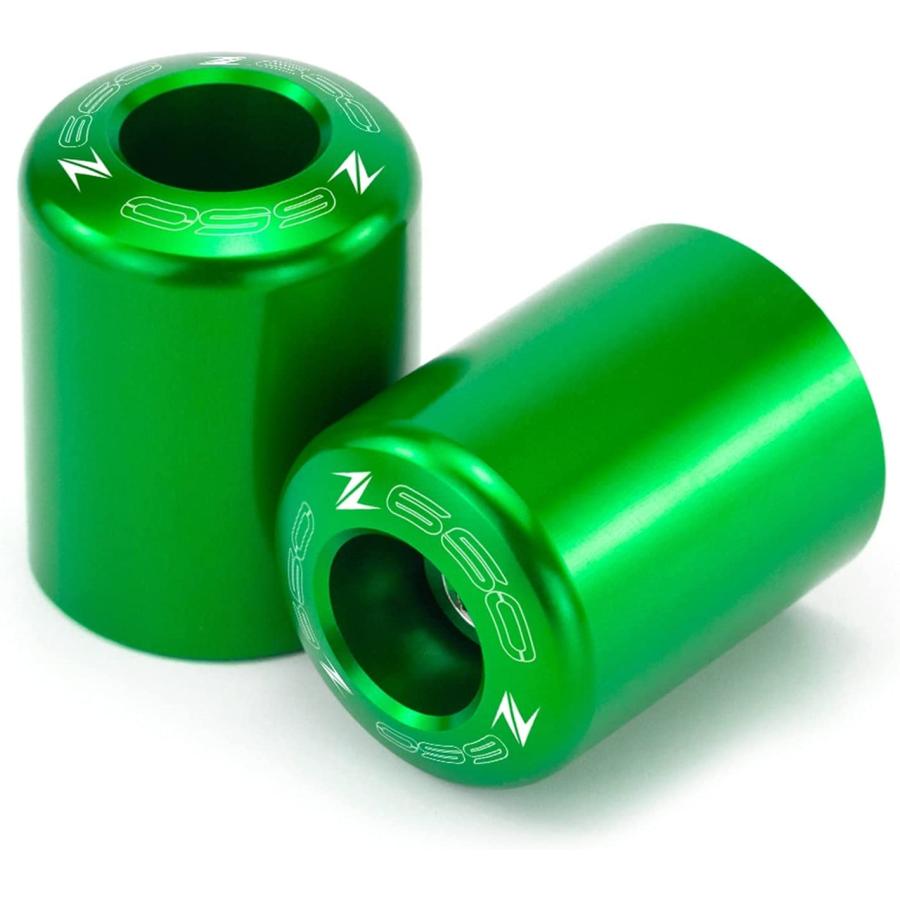 WYDH 2PCS Handle Bar Ends Grips Plug Slider for Kawasaki Z650 Z750 ...