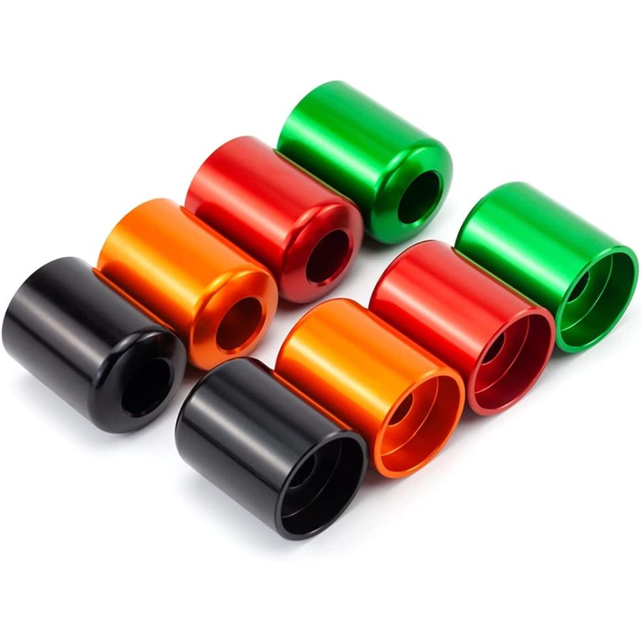 WYDH 2PCS Handle Bar Ends Grips Plug Slider for Kawasaki Z650 Z750 ...