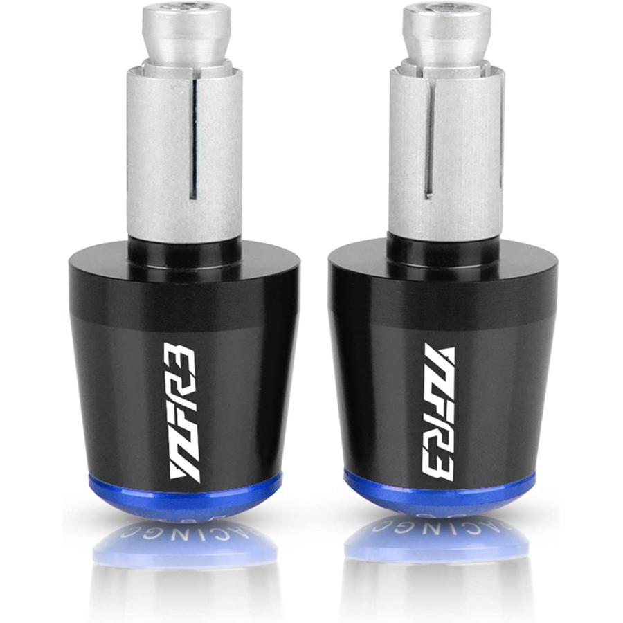 WYDH Motorcycle CNC Aluminum Handlebar Grips Bar Ends Handle Grip Cap ...