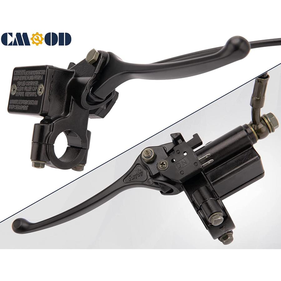 Front Disc Brake Master Cylinder Caliper Assembly For 50cc 70cc 90cc ...