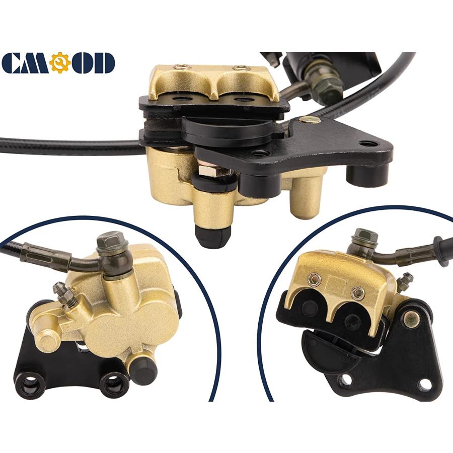 Front Disc Brake Master Cylinder Caliper Assembly For 50cc 70cc 90cc ...