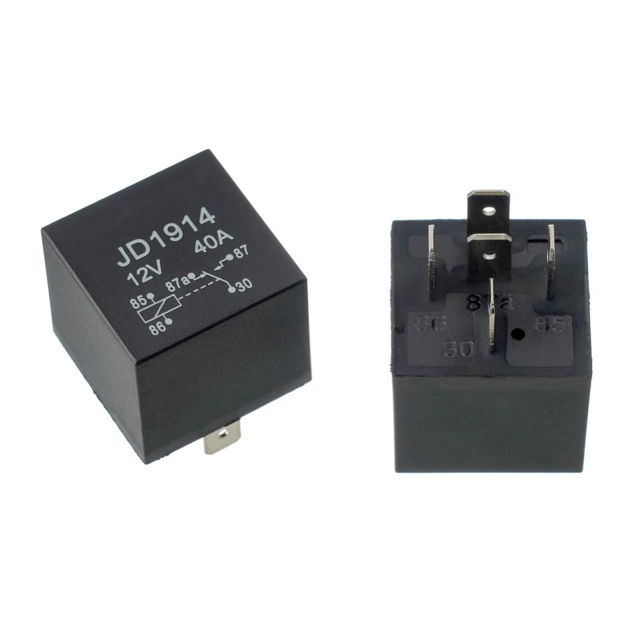 【並行輸入品】EPLZON JD1914 Relay 12V 40A 5 Pin Car 584416 586147 586224 for ...