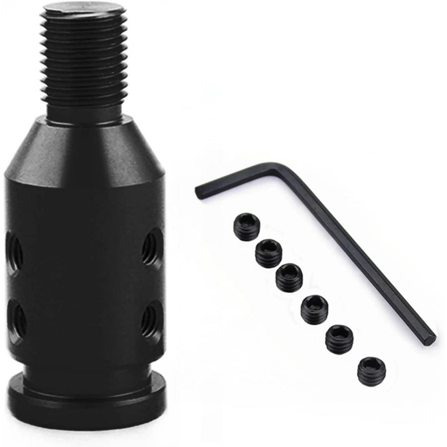 ANDO RACING Shift Knob Adapter Universal Aluminum Alloy Shifter Knob ...