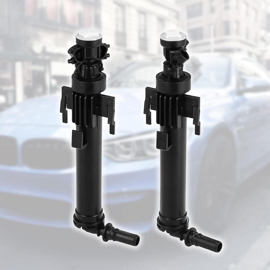 X AUTOHAUX 2pcs Headlight Washer Nozzle Front Left Right 61677275657 ...