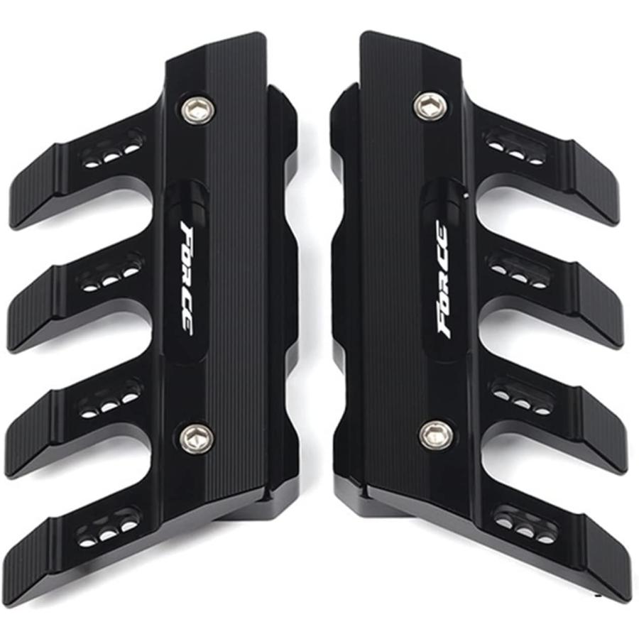 LHSM Motorcycle Frames CNC Accessories Mudguard Side Protection Block Front Fender Anti-Fall ...