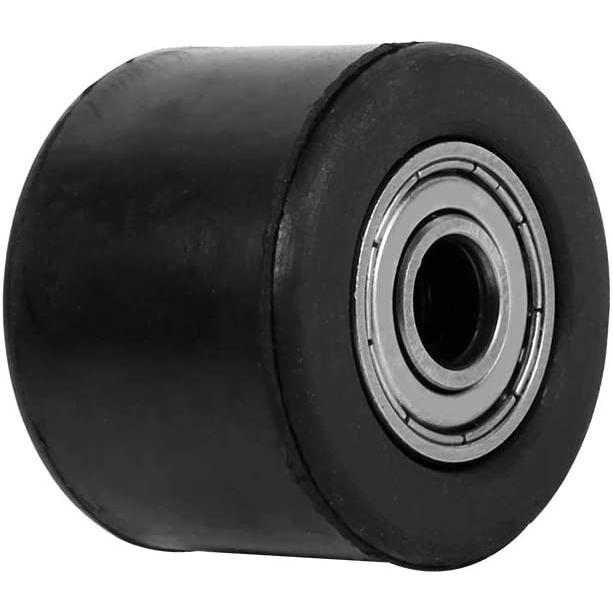 【並行輸入品】Roller Tensioner Pulley 8mm Hard Rubber Chain Roller Slider ...