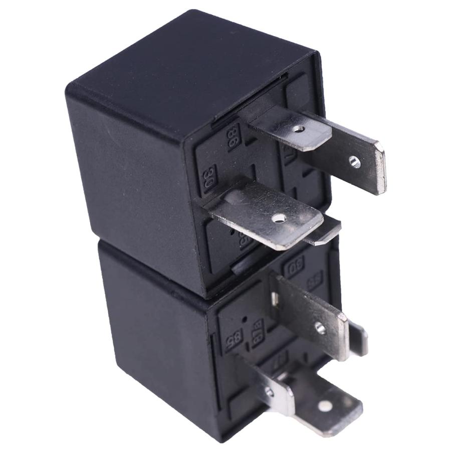 JZGRDN 2X 12V 70A 4ピン 多目的リレー 5M5T-14B192-EA 5M5T14B192EA フォード対応 並行輸入品 ...