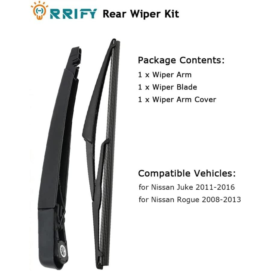 【並行輸入品】ORRIFY Rear Windshield Wiper Arm Blade Set 28780-JM00A for ...