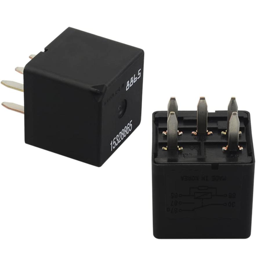 Aeola 1 Pack 15328865 12V 5 Pin Multi-Purpose Relay Replaced 12193602 ...