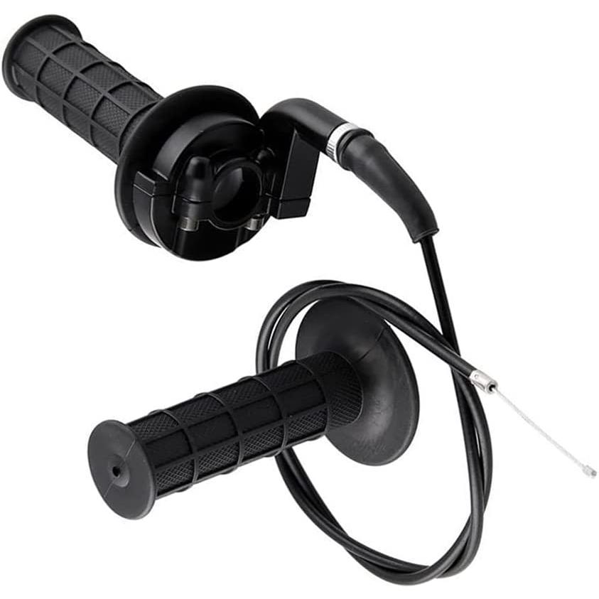 【並行輸入品】Throttle Handle Grips and Cable MoreChioce 7/8inch 22mm ...