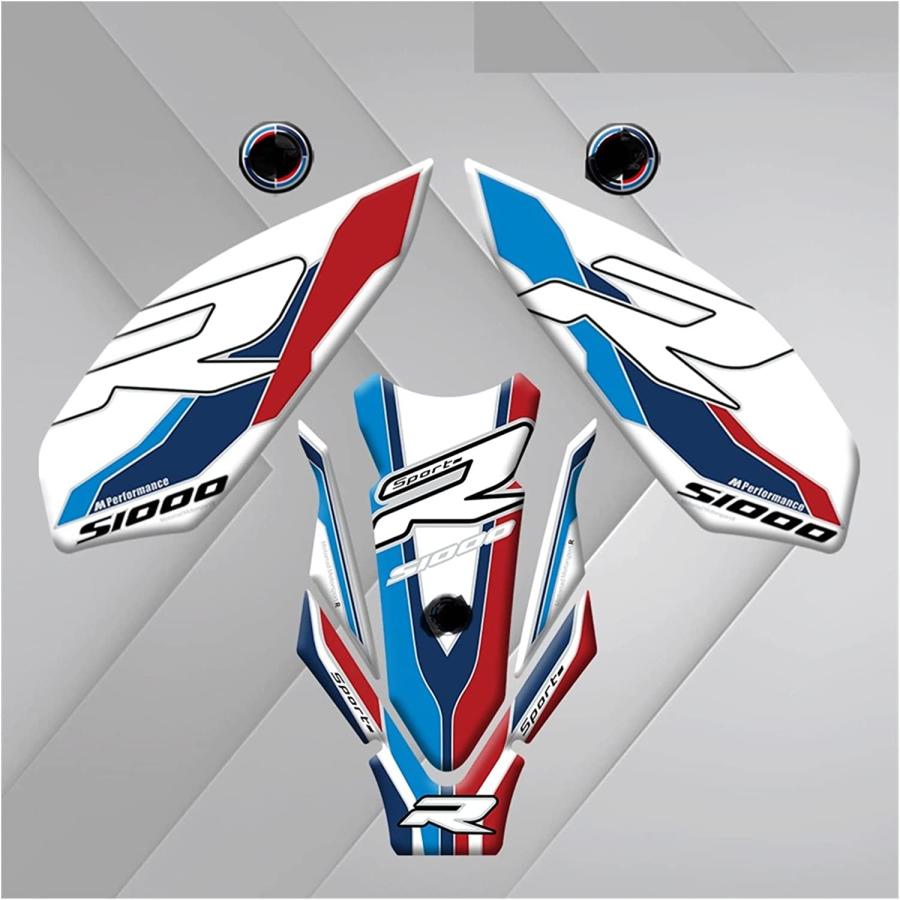 TIURAN 3D Motorcycle Gas Tank Pad Protector Sticker for S1000R S 1000 R ...