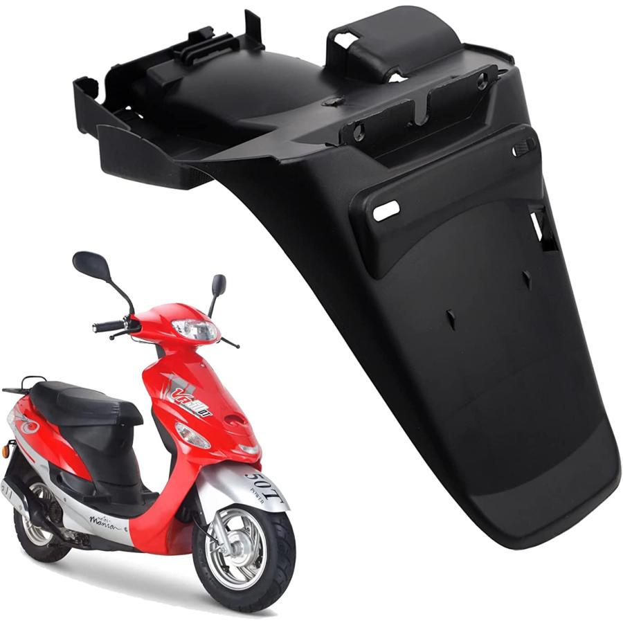 Minho Motorcycle Rear Fender Fit for Chinese GY6 50CC Mopeds Scooter ...