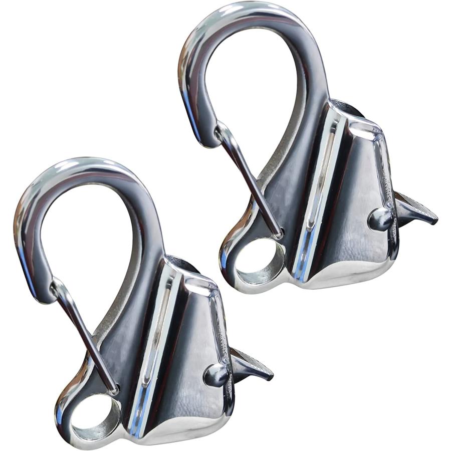 C CLINK Hook 316 Stainless Steel(2 Pack) Knotless Anchor System with ...