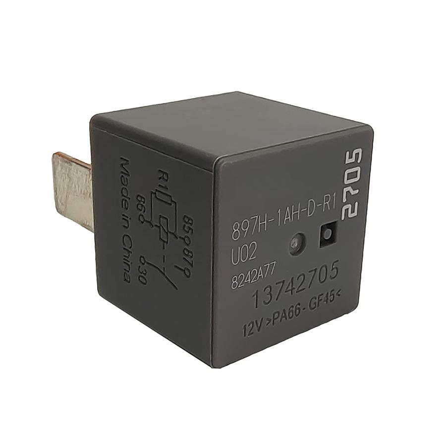 【並行輸入品】897H-1AH-D-R1 U02 12VDC 70A 13742705 13306943 4ピン プラグイン SPNO自動車 ...