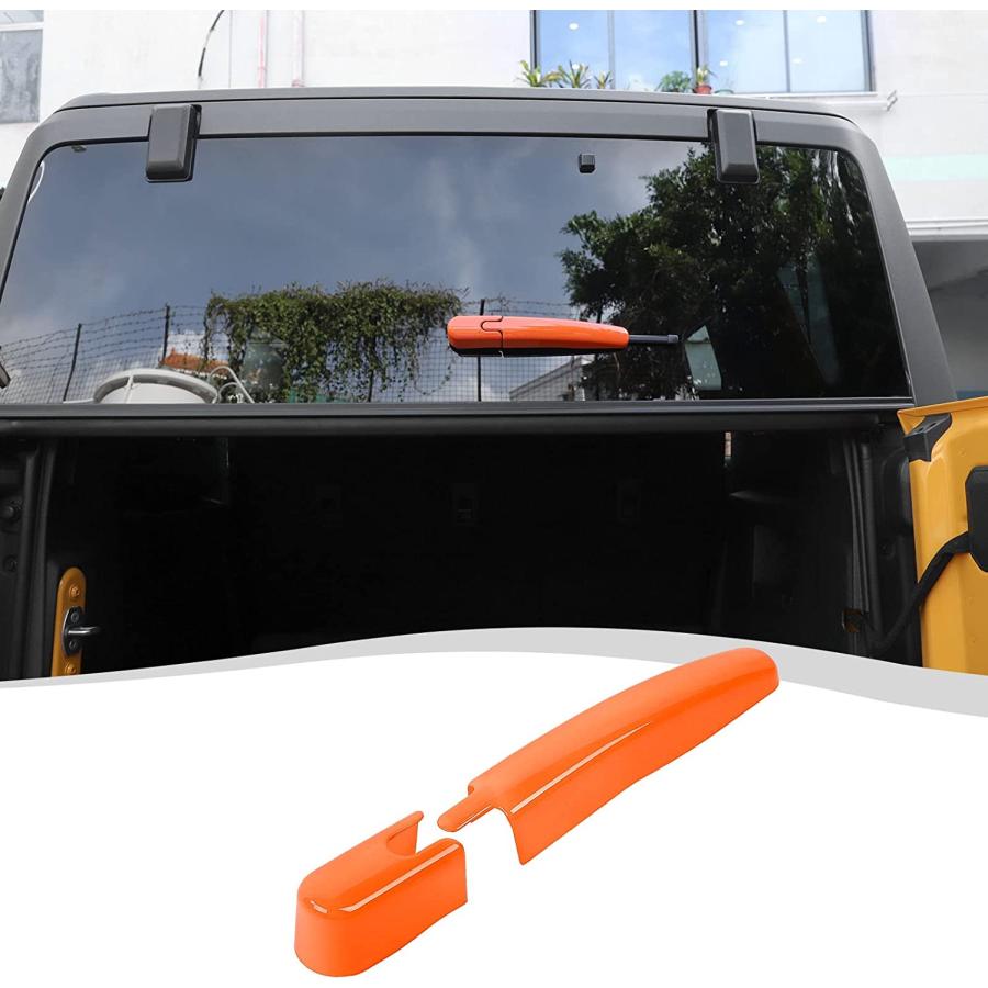 SQQP Rear Window Windshield Wiper Arm Blade Decoration Cover Trim ...