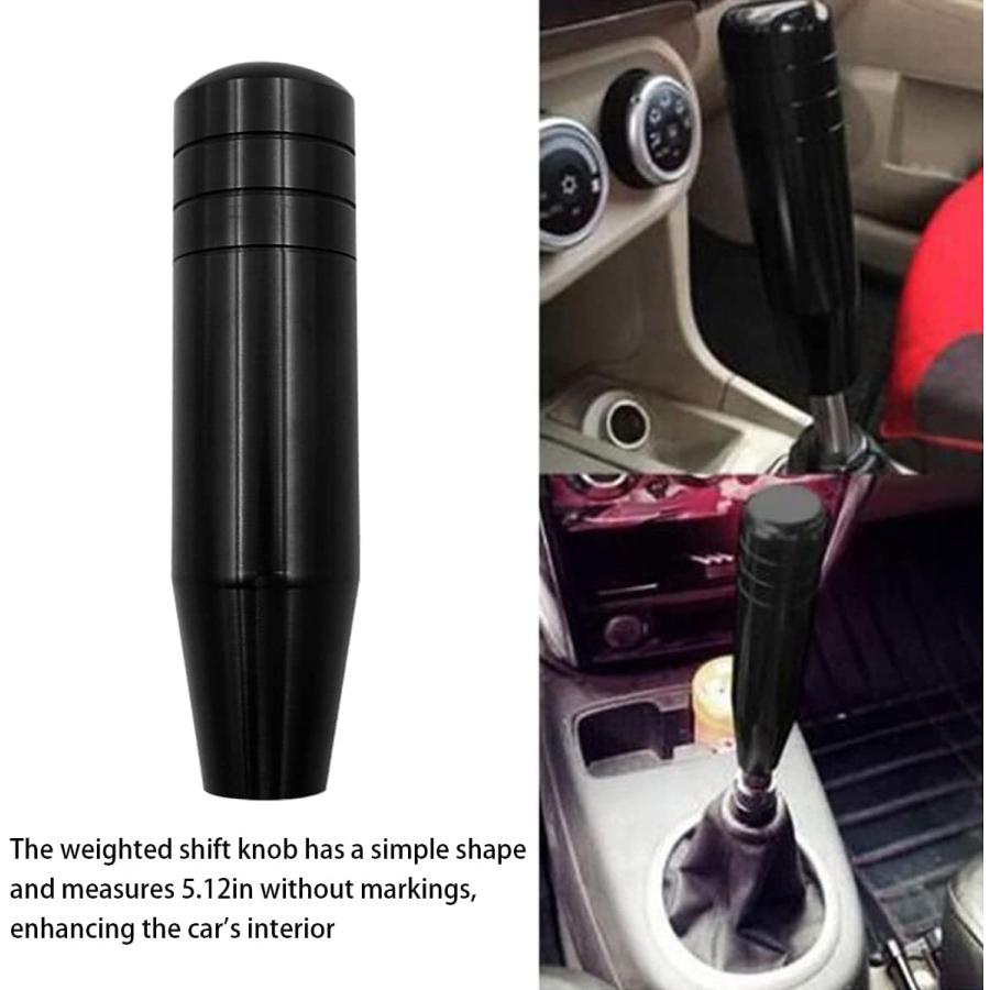 【並行輸入品】AUCELI Heavy Weighted Shift Knob 5 Inch Long Car Gear Stick ...