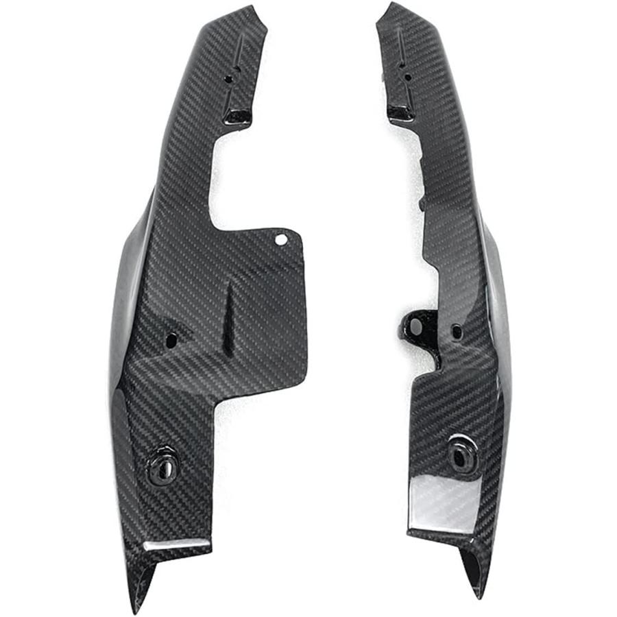 STRNG 3K Dry Carbon Fiber Tail Side Covers Fairing Protector Motorcycle ...