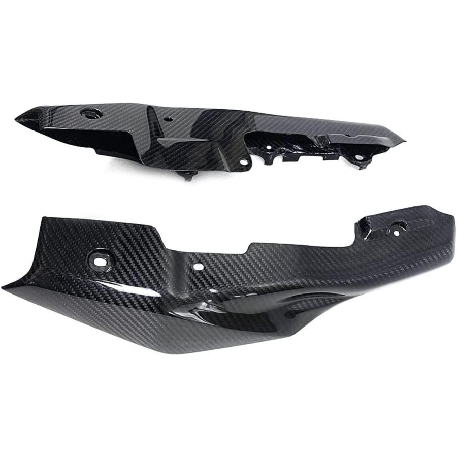 STRNG 3K Dry Carbon Fiber Tail Side Covers Fairing Protector Motorcycle ...