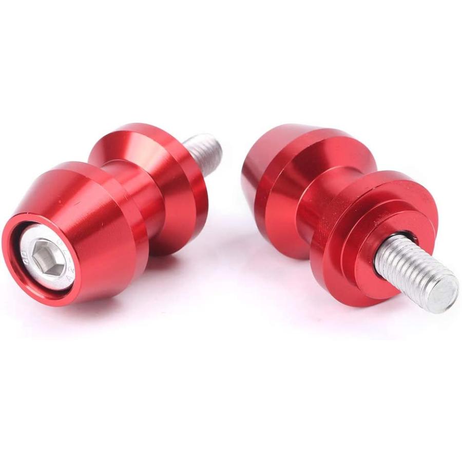 LIRU Motorcycle M8 Swing Arm Spools Sliders CNC 8MM Swing Arm Stand Screw Swingarm Stand for ...