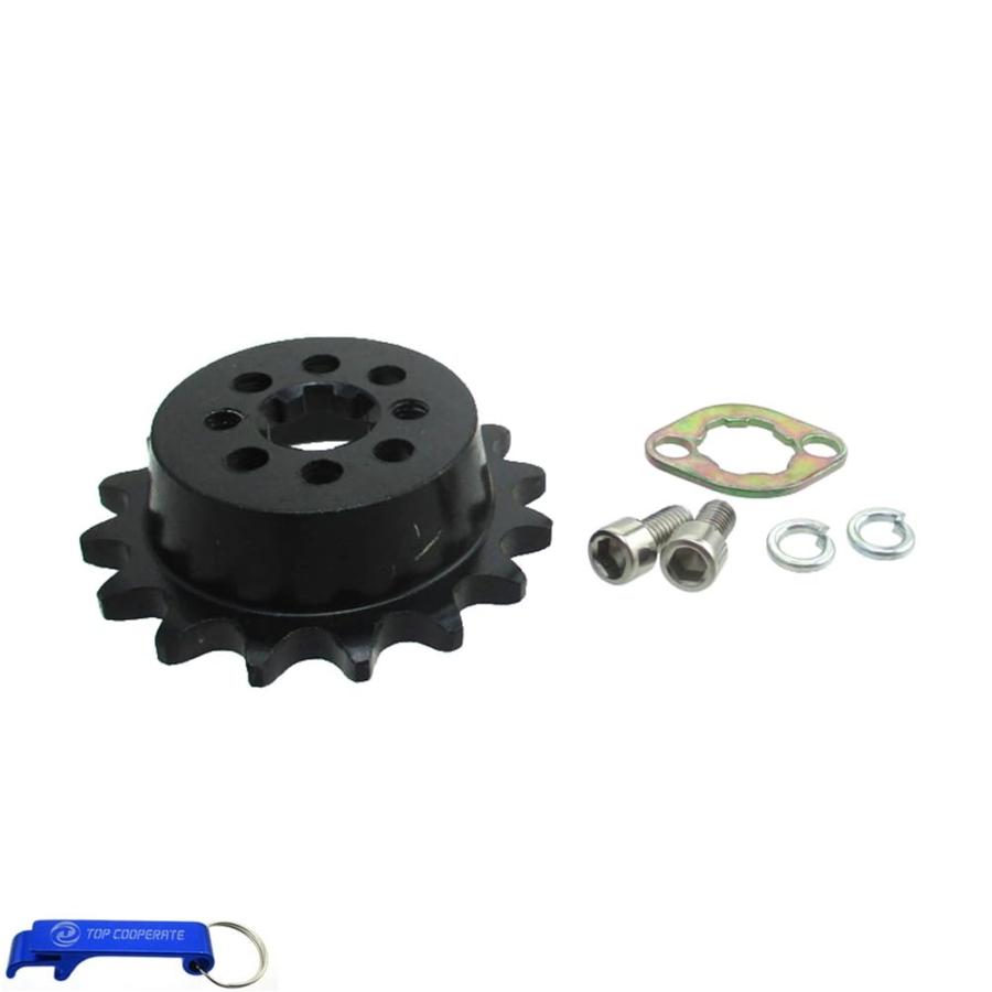 TC-Motor Offset Front Sprocket +15mm 420-16T for Honda Mini Trail ...