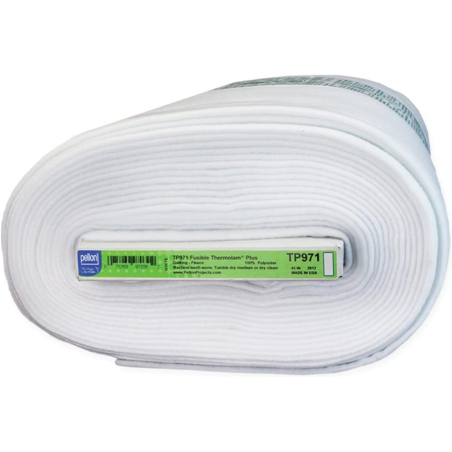 Pellon Thermolam Plus Fusible Fleece 45-Inch/15-Yard White by Pellon 並行 ...