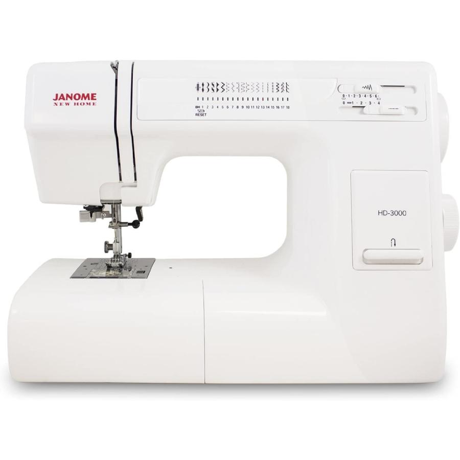 【並行輸入品】 Janome HD3000 Heavy-Duty Sewing Machine with 18 Built-in ...