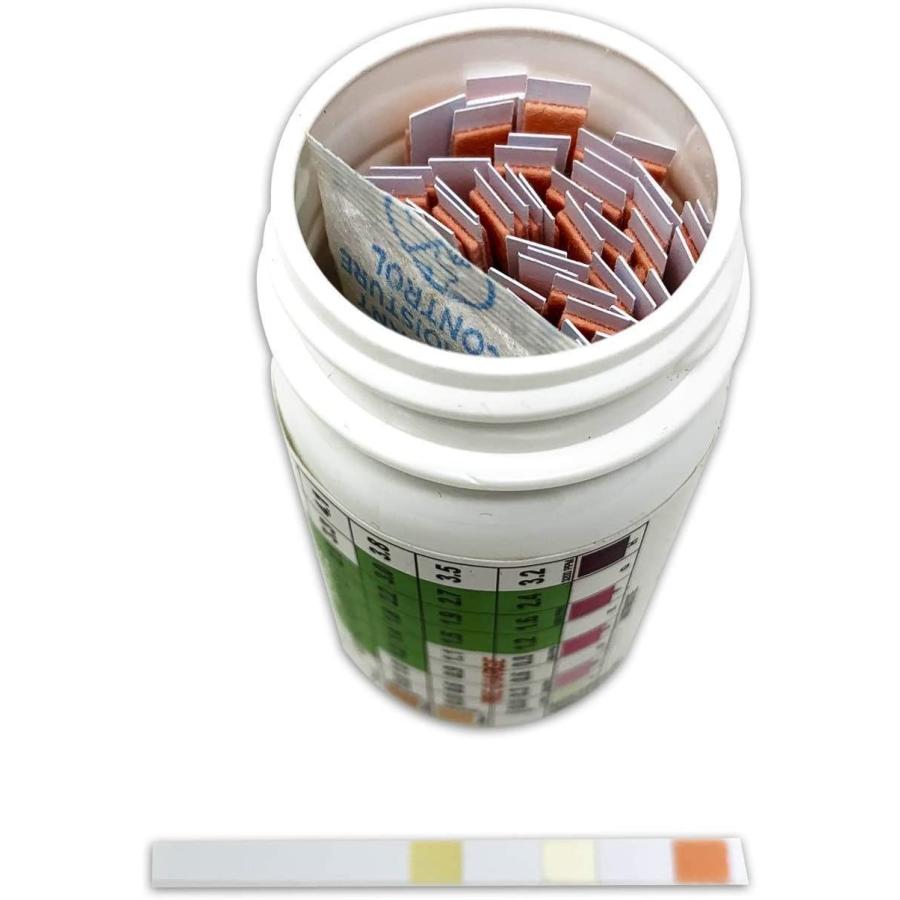 Fleetguard CC2602 クーラントテストキット 3ウェイテストストリップ 50本/ボトル 並行輸入品 : GoodChoice ...