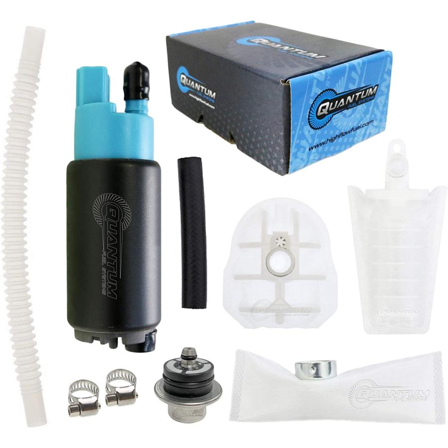 【並行輸入品】 HFP-382-BR Motorcycle Fuel Pump w Installation Kit and Pressure ...